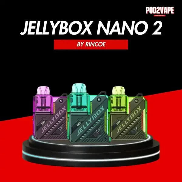 Rincoe Jellybox Nano 2 Kit | พอตไฟฟ้าขนาดพกพา ดีไซน์โปร่งแสง
