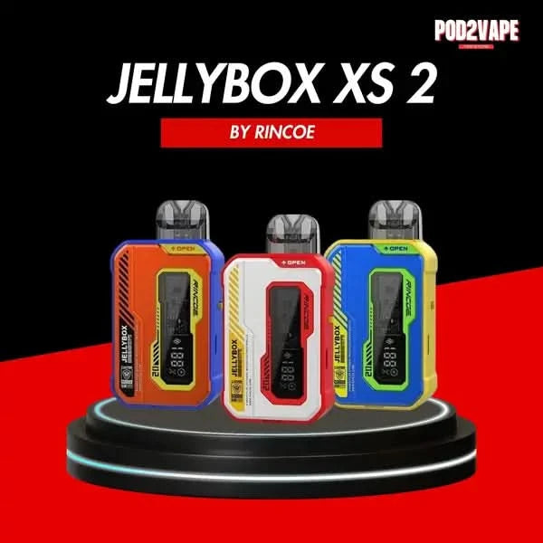 Rincoe Jellybox Xs2 Kit | พอตบุหรี่ไฟฟ้าแบตอึด 1000mAh